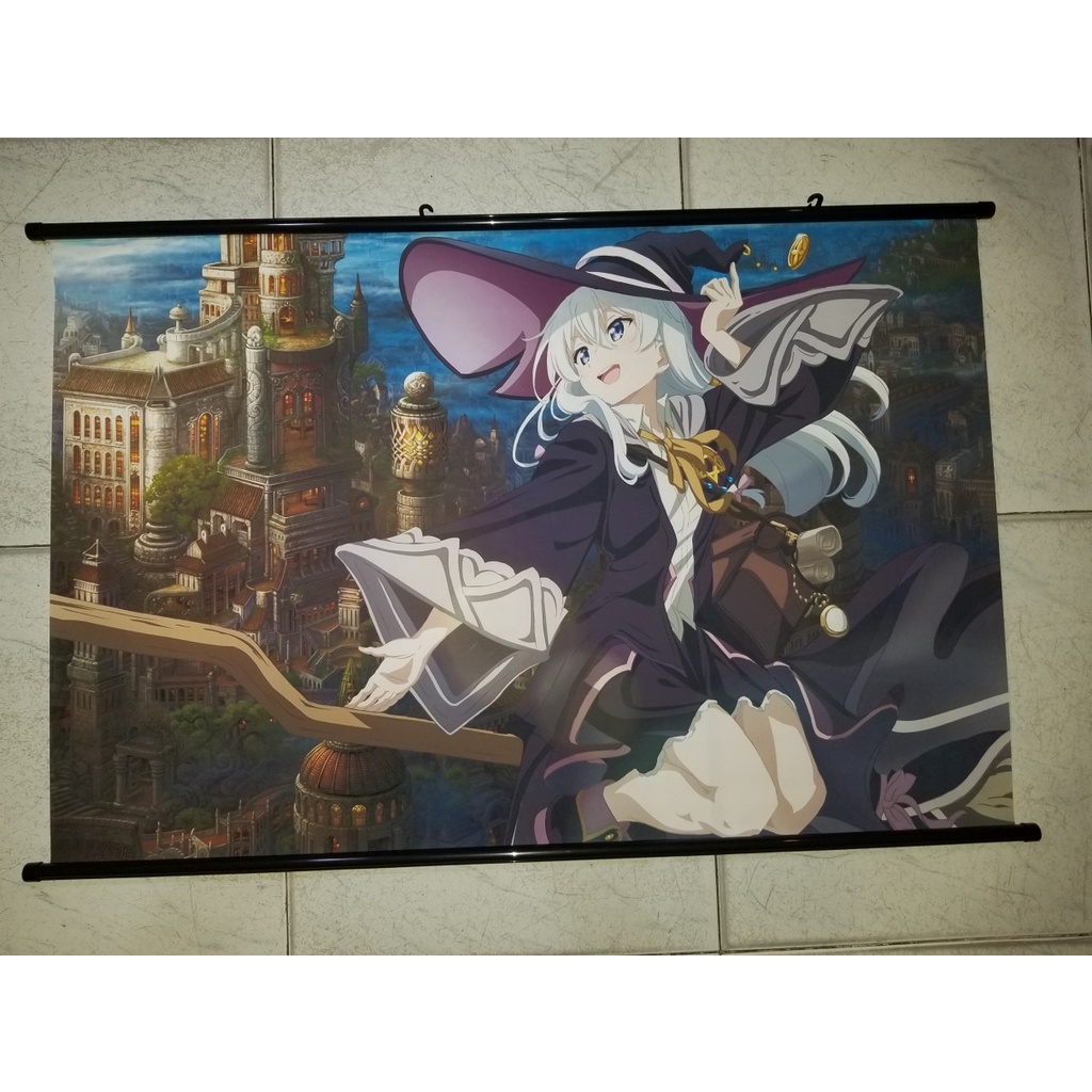 Puella Magi Madoka Magica The Journey of Elaina - Large Premium Anime ...