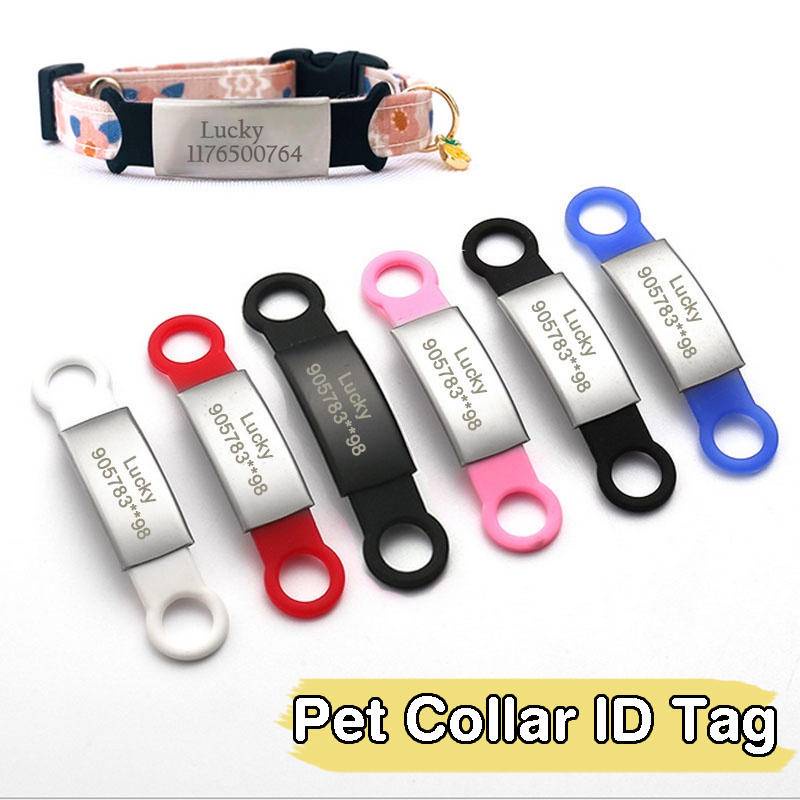 Dog Name Tag Stainless Steel Dog Name Tag Pet ID Tag Cat Name ...