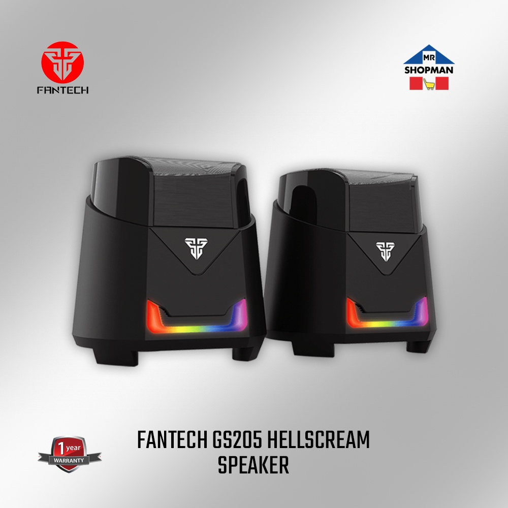 Fantech GS205 Hellscream Mobile Gaming Desktop Speaker | Shopee Philippines