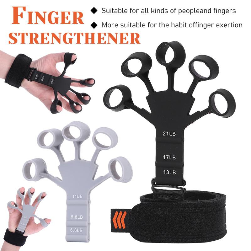 2023 New Finger Gripper Finger Exerciser Guitar Finger Exerciser 6 ...