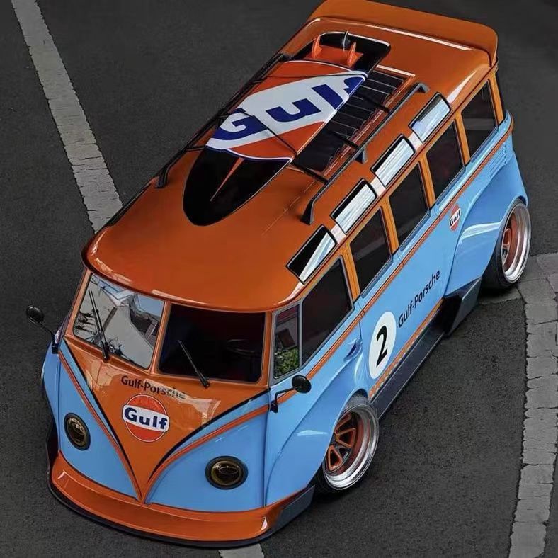 Liberty 1: 64 Volkswagen T1 Van Wide Body Modified Version GULF/ADVAN ...