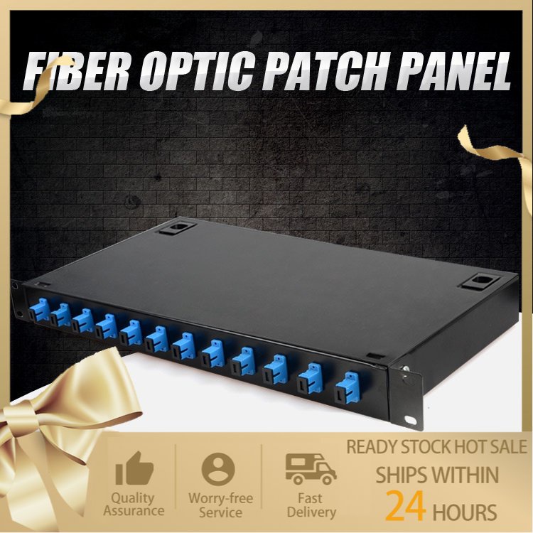 【Fast delivery】ODF 12/24 Port Optical Distribution Frame 12Core With ...