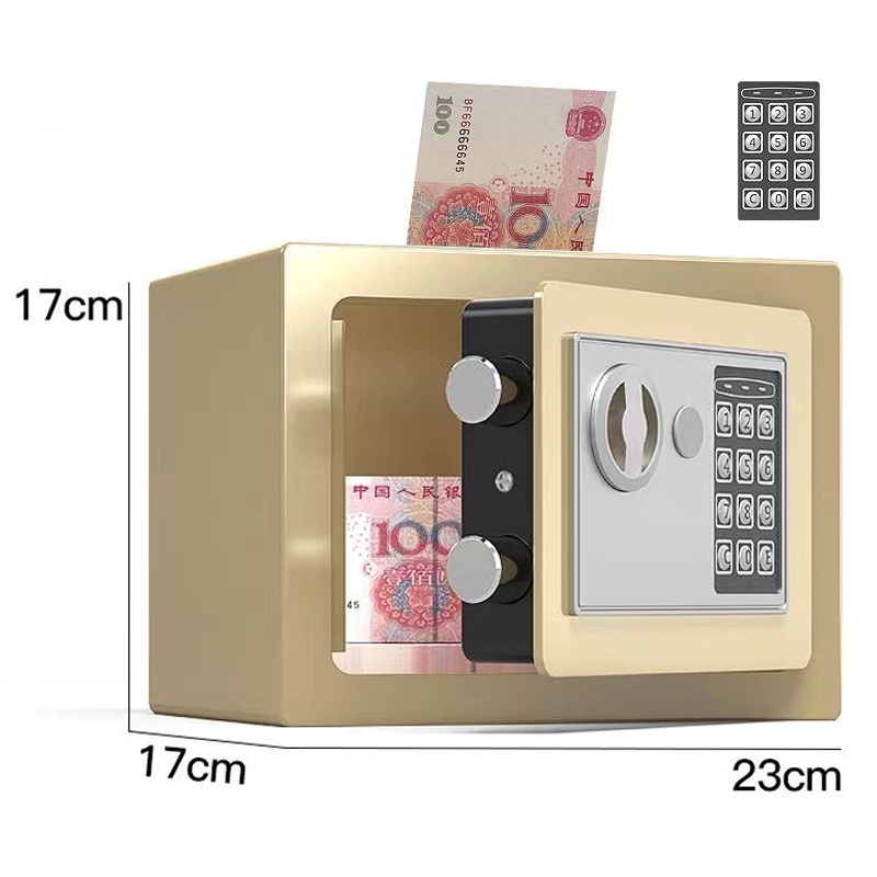 Home Curity Lock Digital Safe Box Digital Wall Safe Box Keypad Lock ...