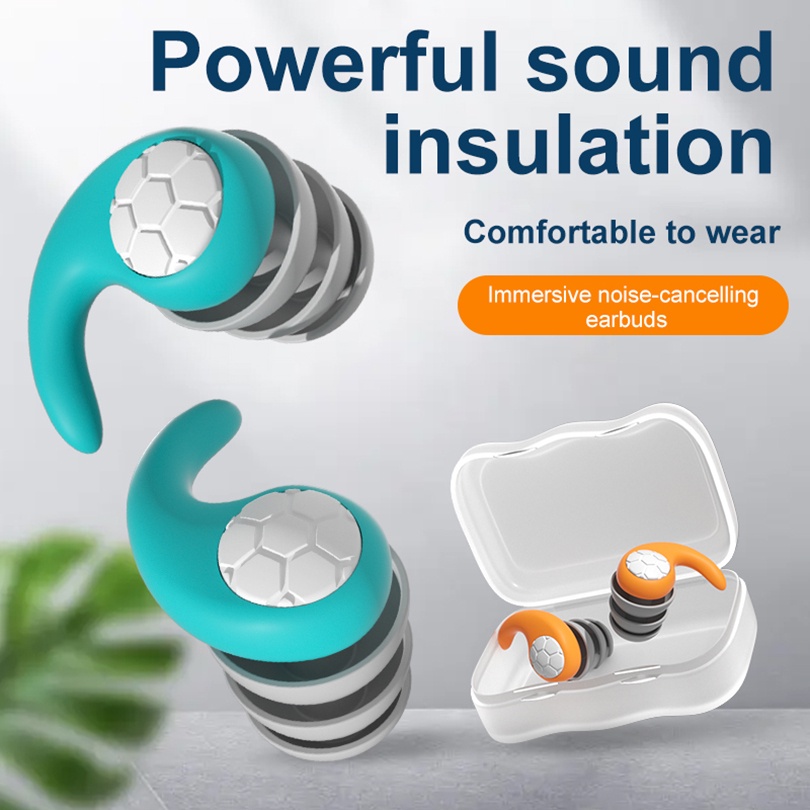 Sleeping Ear Plugs Noise Reduction Tapones Oido Ruido Soft Oordopjes ...