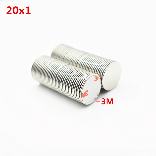 10pcs N52 Neodymium magnet with 3M glue small block super strong ...