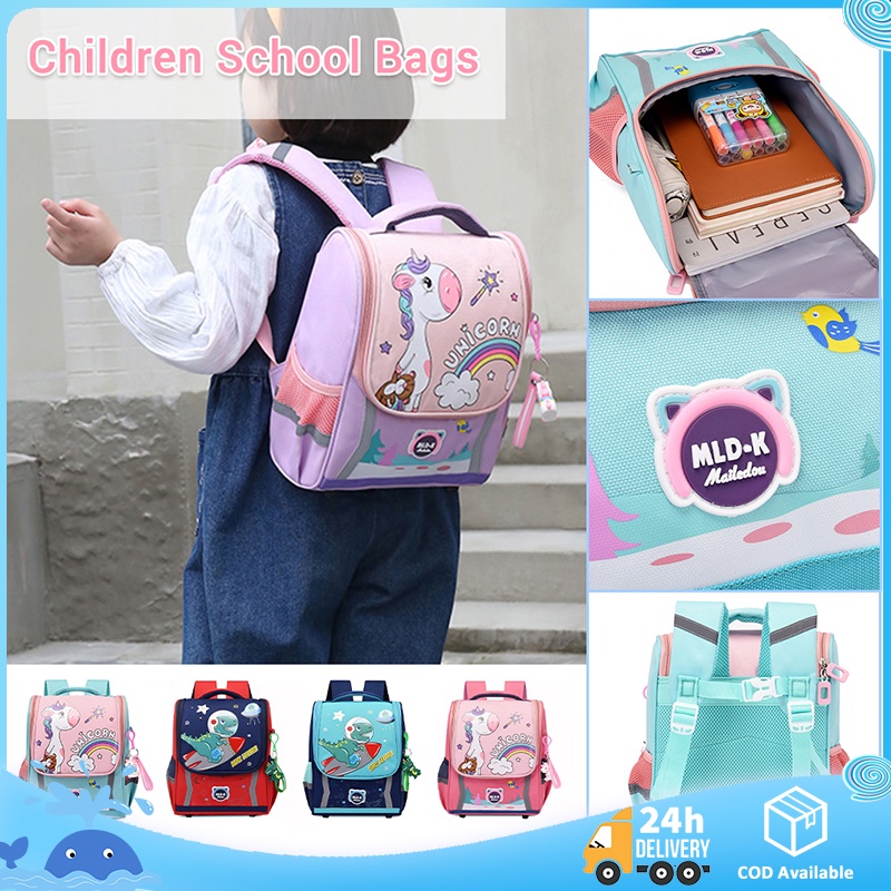 Children's School Bag for 6-12 Years Old Unicorn Bag for Kids Girls ...