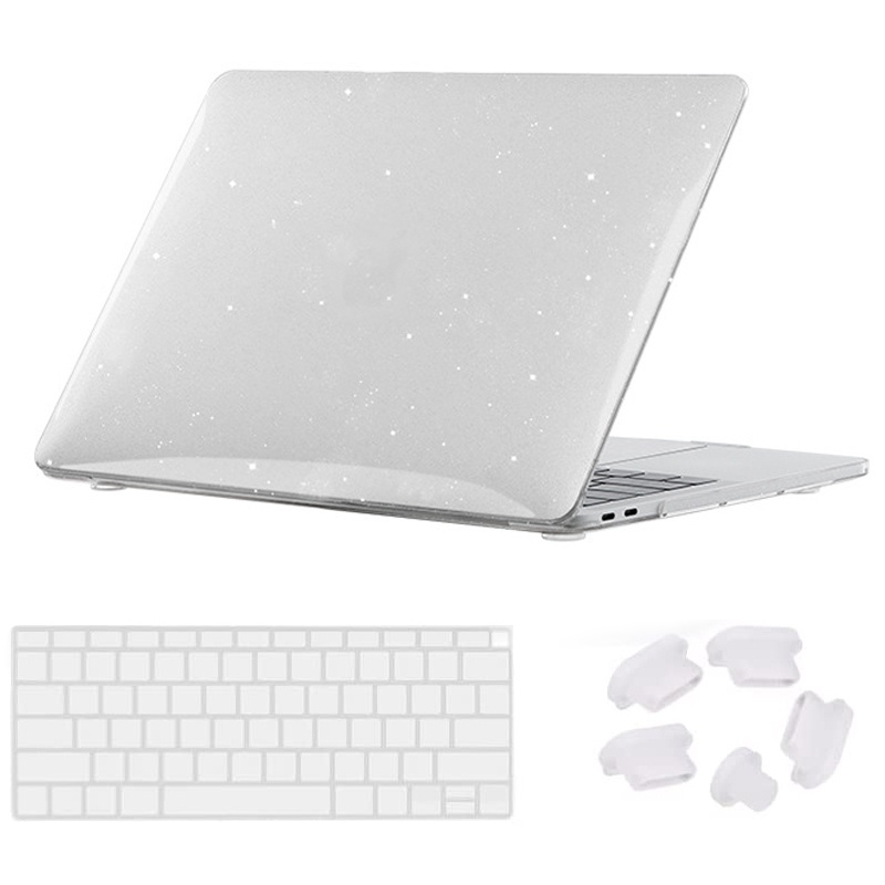 (1-Set) Glitter Sparkly Plastic Laptop Case Shell Cover for MacBook Air ...
