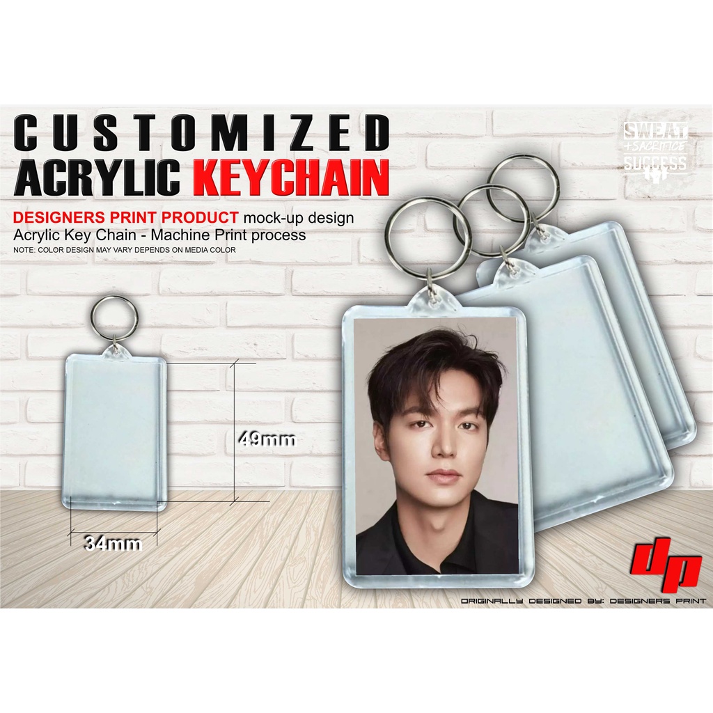 Customized Acrylic Keychain - Personalized Acrylic Key Chain | 34mm x ...
