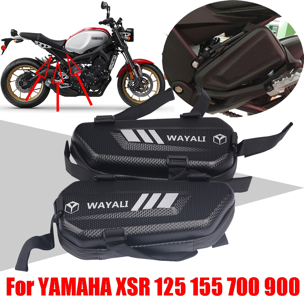 For YAMAHA XSR125 XSR155 XSR700 XSR900 XSR 700 900 155 125 Motorcycle Side Bag Waterproof ...