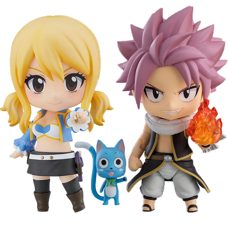 Cute Anime FAIRY TAIL Final Series Natsu Dragneel 10CM PVC Action ...