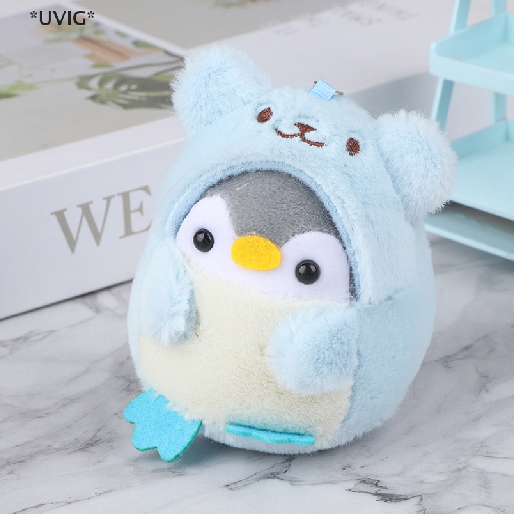 UVIG 1Pc Cute Plush Penguin Keychain Cartoon Penguin Doll Bag Keyring ...