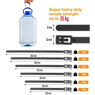 Reusable Zip Ties Releasable Zip Tie Heavy Duty Round Ending No Hurt ...