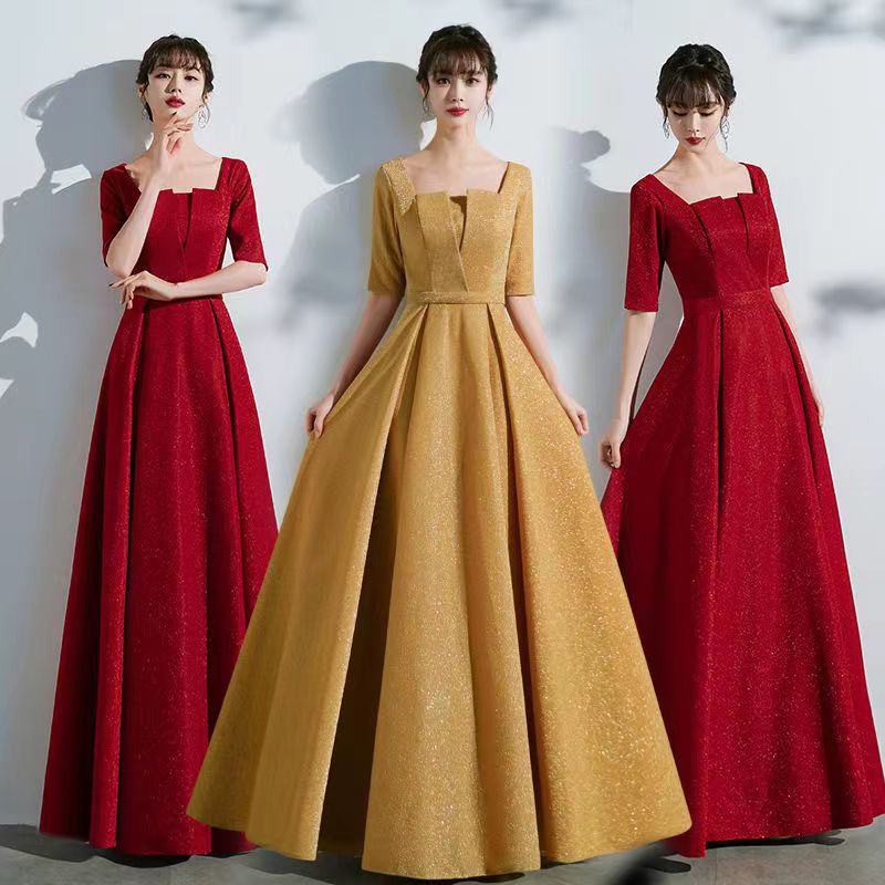 Ready Stock Formal dress for women Long gown elegant New chorus ...