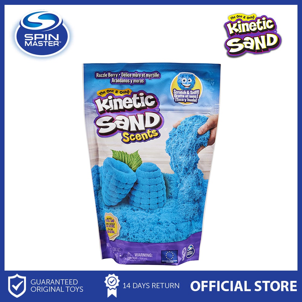 Kinetic Sand Scents 8oz Razzle Berry Toys For Kids Boys Girls Ages 3 ...