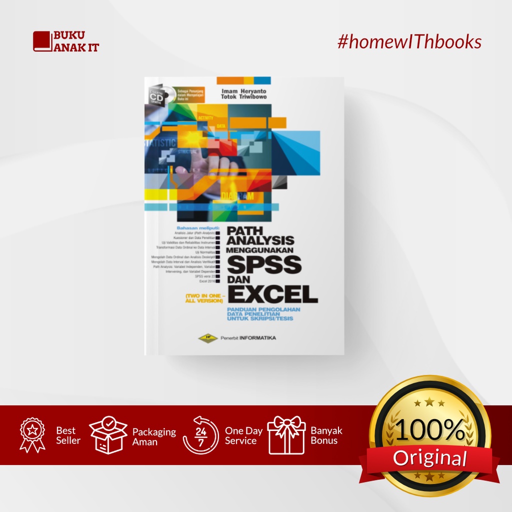 Path ANALYSIS Book Using SPSS And EXCEL Research DATA Processing Guide ...
