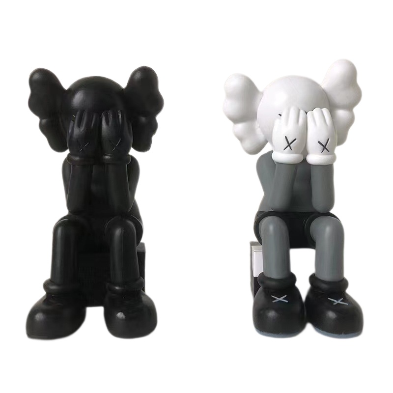 Violent Bear Building Blocks Bear Covering Face Kos Doll KAWS Desktop ...