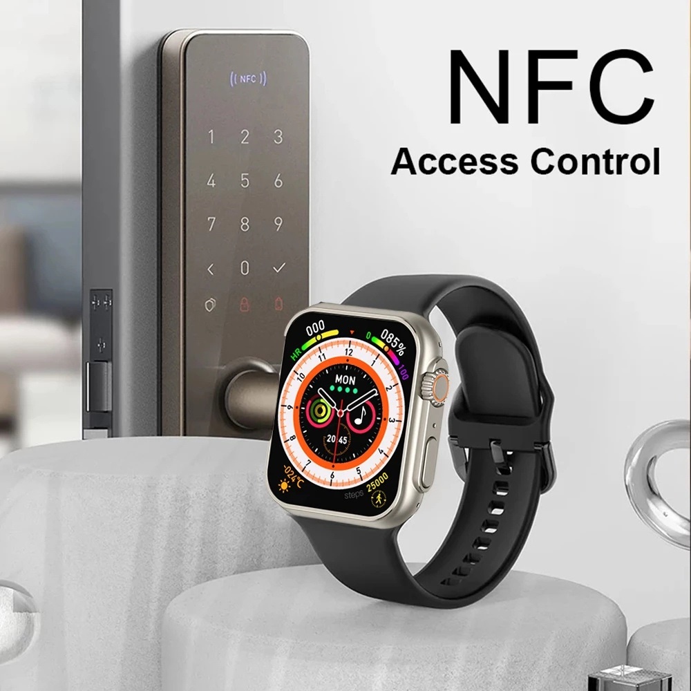 Latest Smartwatch IWO T800 ultra 1.99 Inch IWO Smartwatch Series NFC ...