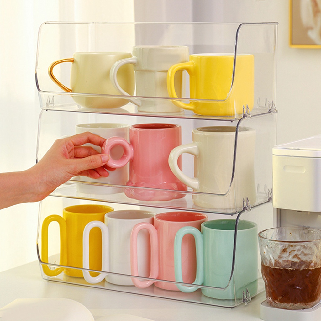 Water Cup Rack Mug Holder Tea Cups Organizer Storage Stand for Home ...