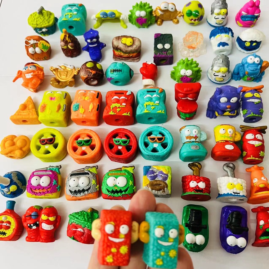 20pcs/bag Trash Pack dolls toys The Grossery Gang Environmental Resin ...
