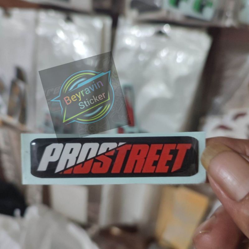 3d Embossed PROSTREET EMBLEM STICKER | Shopee Philippines
