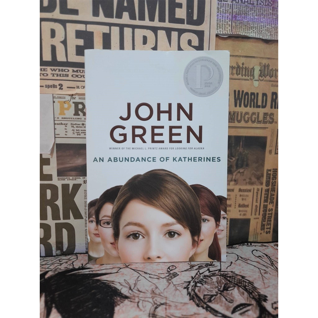 [Hiraya Books] An Abundance of Katherines by John Green | Shopee ...