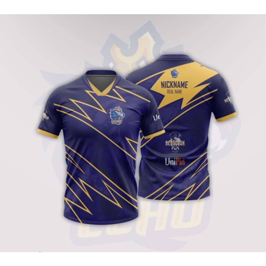 Official ECHO ESPORTS OFFICIAL JERSEY 2023 FREE REQUEST NICKNAME Jersey ...