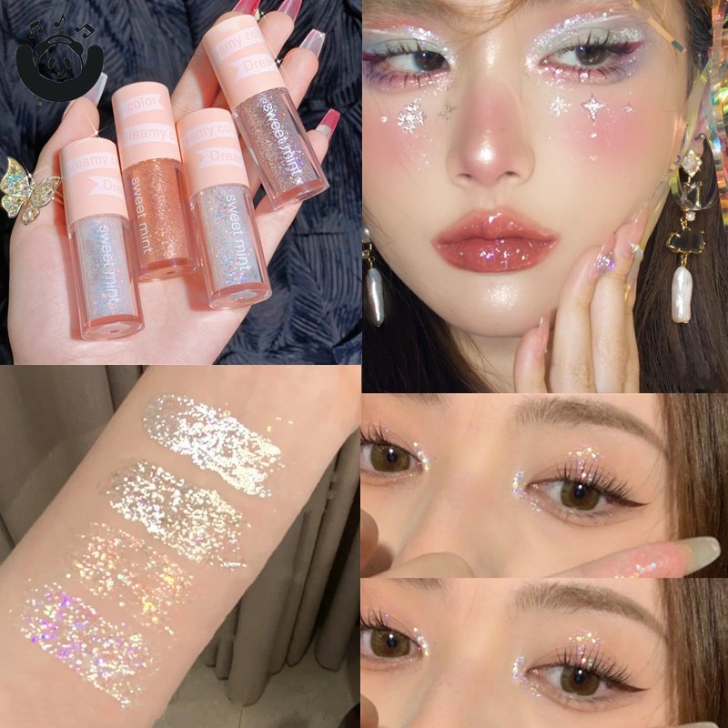 Starlight Liquid Eye shadow Glitter Eyeshadow High Pigment 4 colors ...