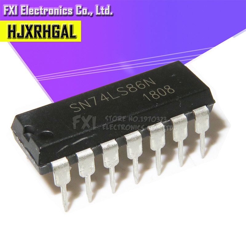 10pcs HD74LS86P DIP SN74LS86N DIP-14 74LS86 SN74LS83N SN74LS85N ...