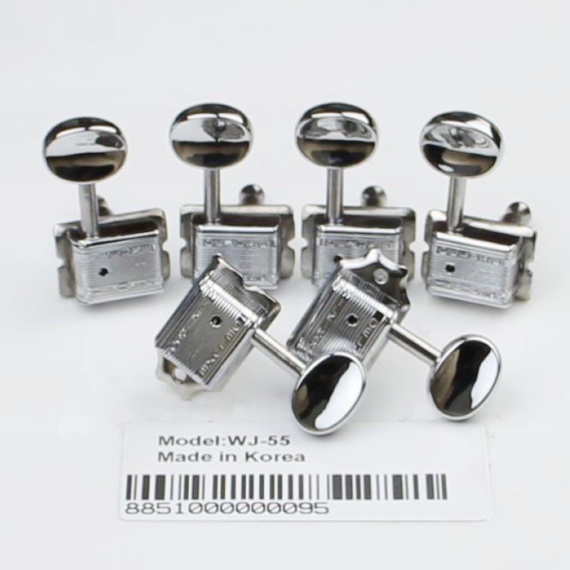 HR-Wilkinson VINTAGE CHROME TUNERS Electric Guitar Machine Heads Tuners ...