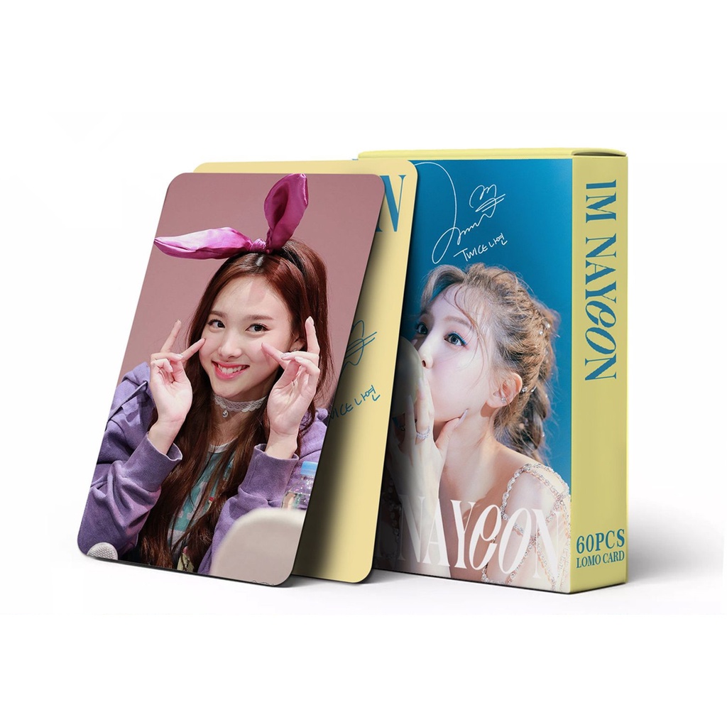 92pcs/box NAYEON Album IM NAYEON Photocards POP! Lomo Cards TWICE Kpop Postcards | Shopee ...