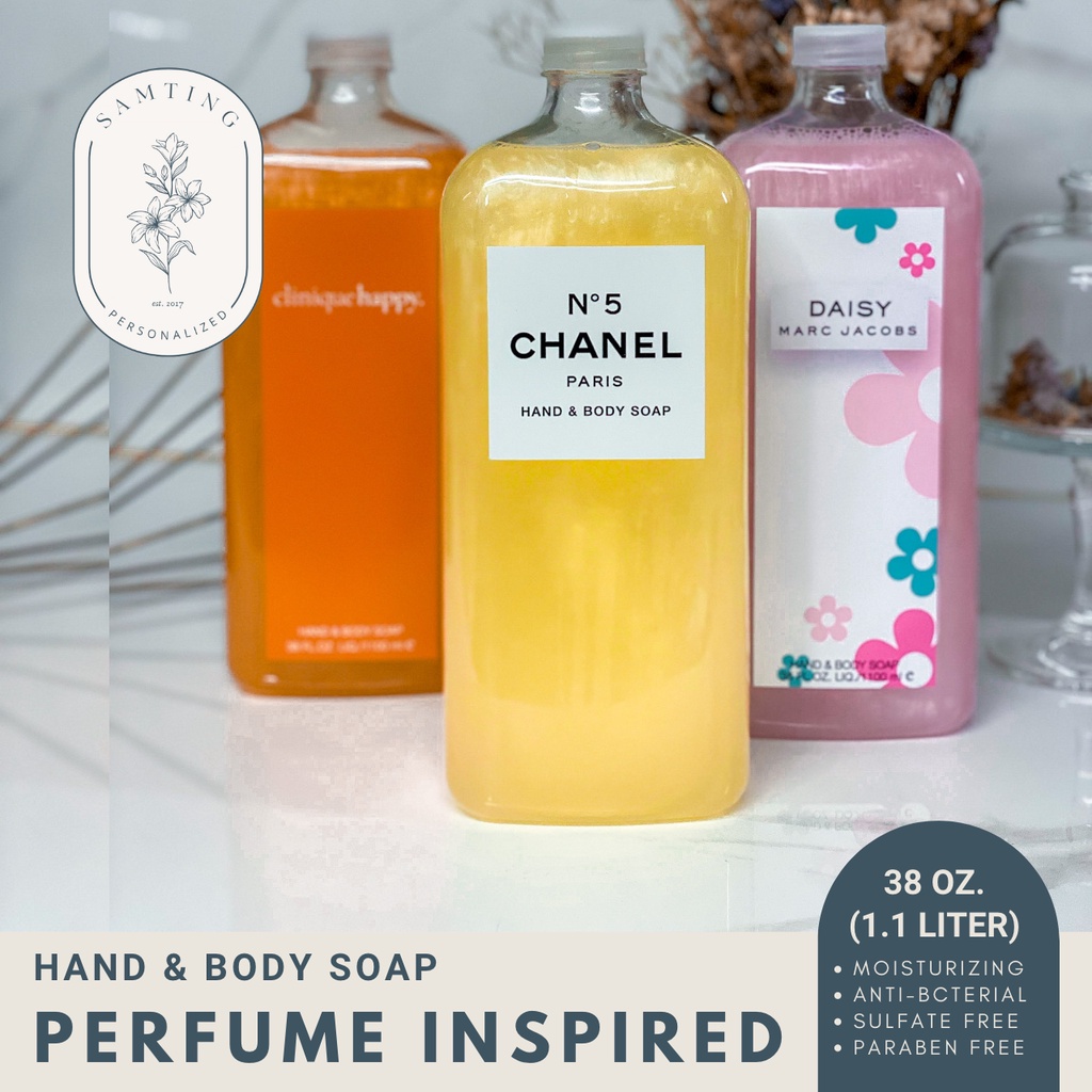 Perfume Inspired Liquid Hand and Body Soap | Shopee Philippines