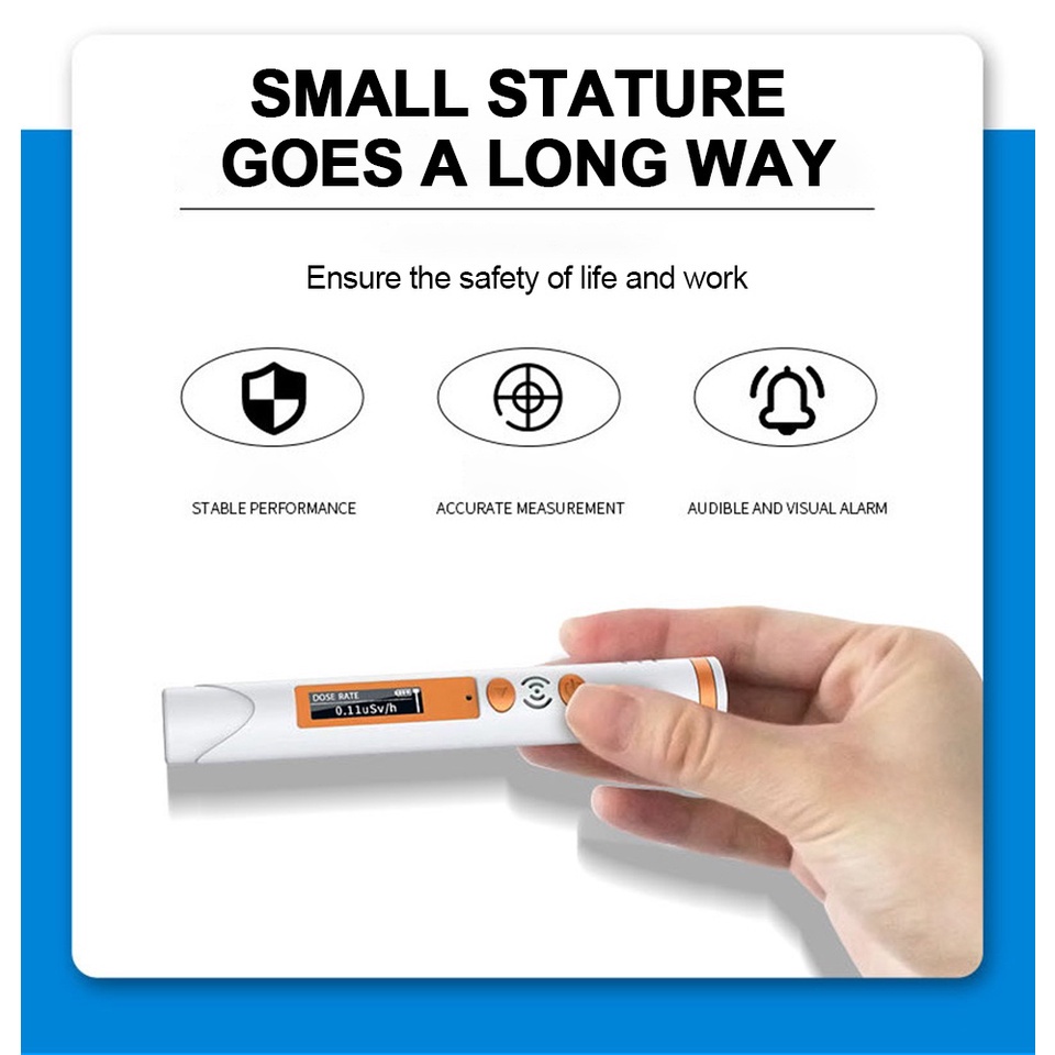 Geiger counter Pen Type Nuclear Radiation Detector X-ray γ-ray β-ray ...