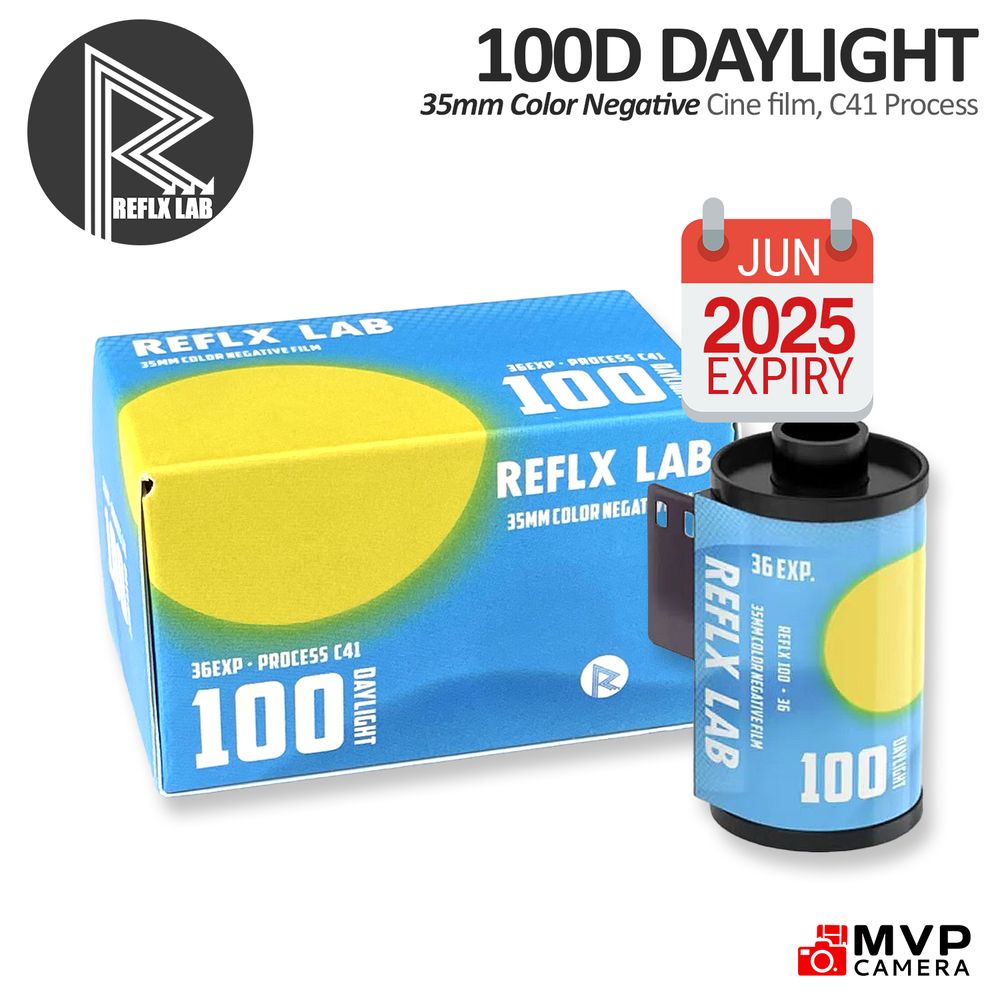 REFLX LAB 100D DAYLIGHT Color Negative Film 100 135 35mm C41 Processing ...