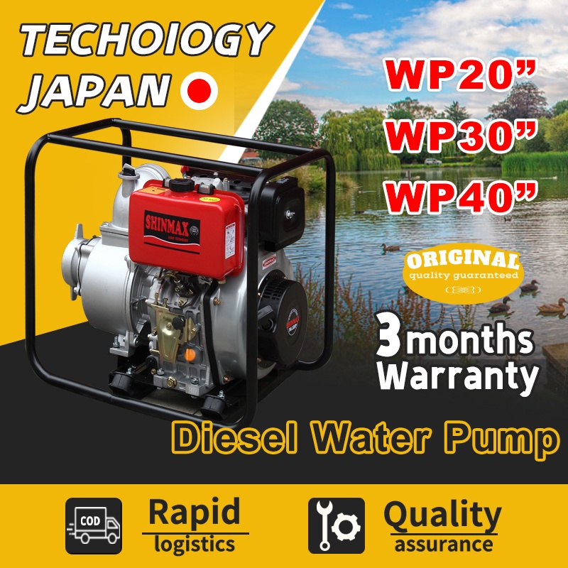 2"3”4” Inches Diesel Engine Water Pump For Water Pump Booster 5.5HP ...