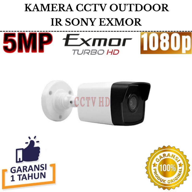 Cctv Camera OUTDOOR Lens 5MP IR SONY EXMOR TURBO HD 1080P | Shopee ...