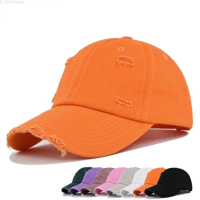 high quality vintage worn cap for men cotton solid color baseball cap ...