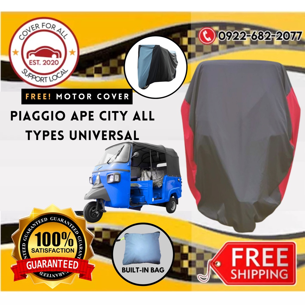 PIAGGIO APE CITY ALL TYPES UNIVERSAL FULL COVER HIGH QUALITY WATER ...