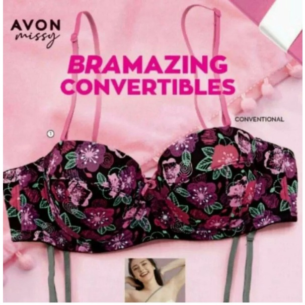 Avon Izzy Underwire Convertible Bra(Missy) | Shopee Philippines