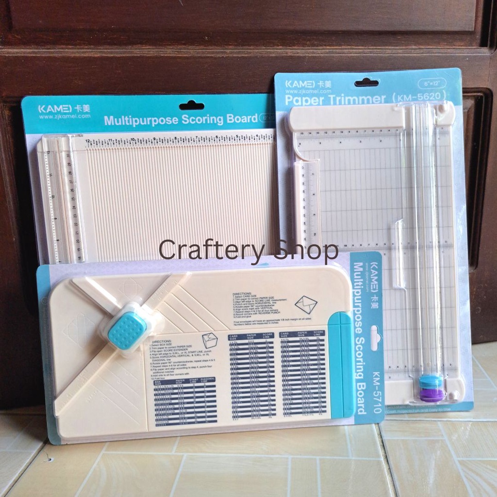 Envelope Punchboard/ Scoring Board/ Trimmer Scorer KAMEI | Shopee ...