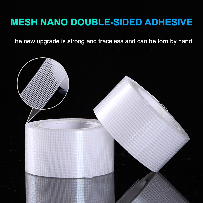 New Nano Mesh Tape, Transparent and Traceless Acrylic Double-sided ...