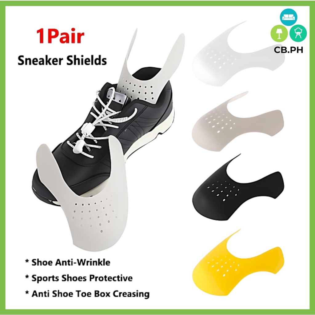 CB.PH 1pair Shoe Anti Crease Shields Toe Creasing Protector Force ...