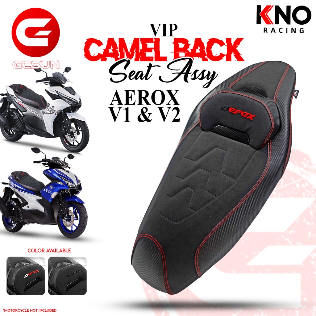 KNO VIP CAMEL BACK SEAT ASSY for AEROX V1&V2 - GCSUN MOTORCYCLA | Shopee Philippines