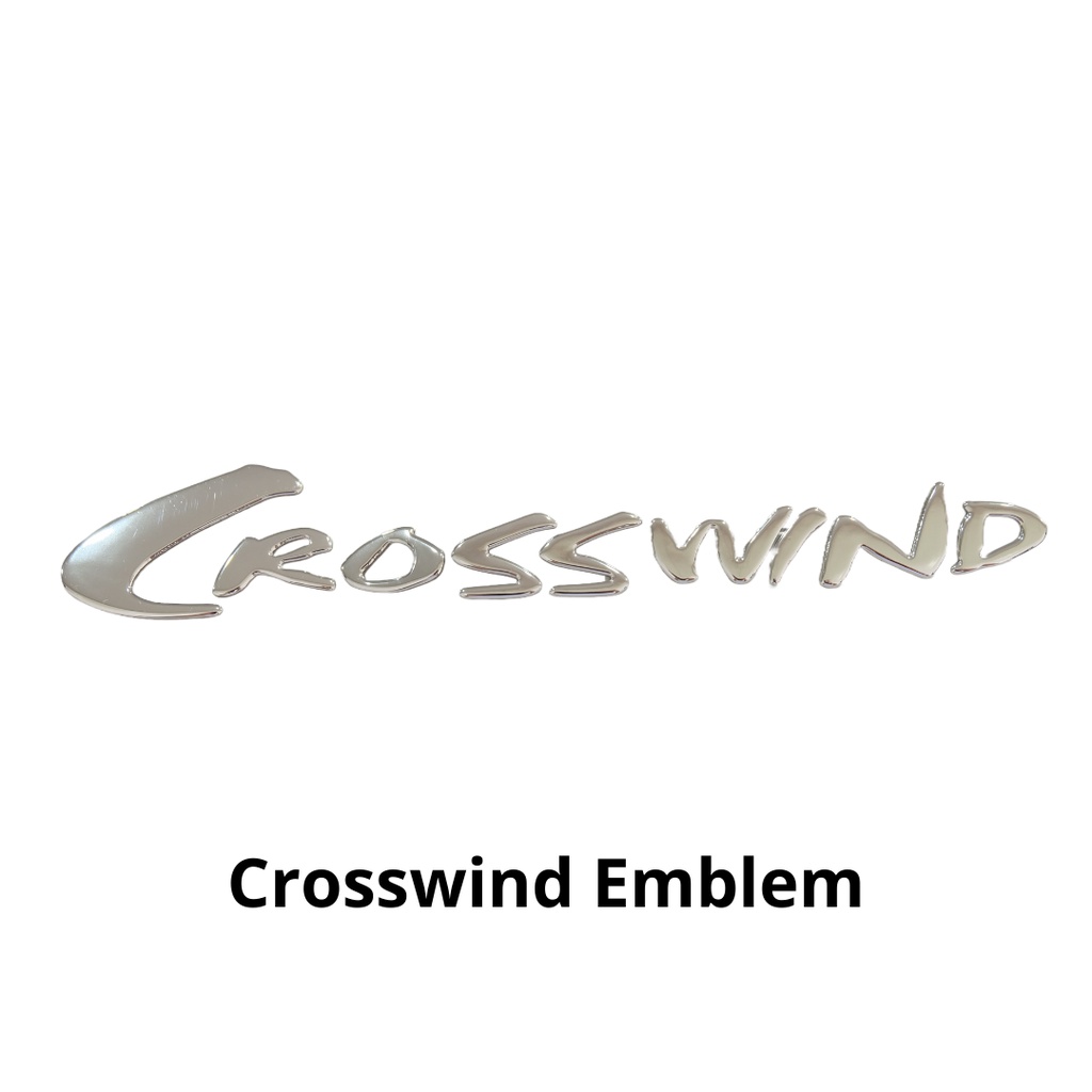Crosswind Emblem Chrome | Shopee Philippines