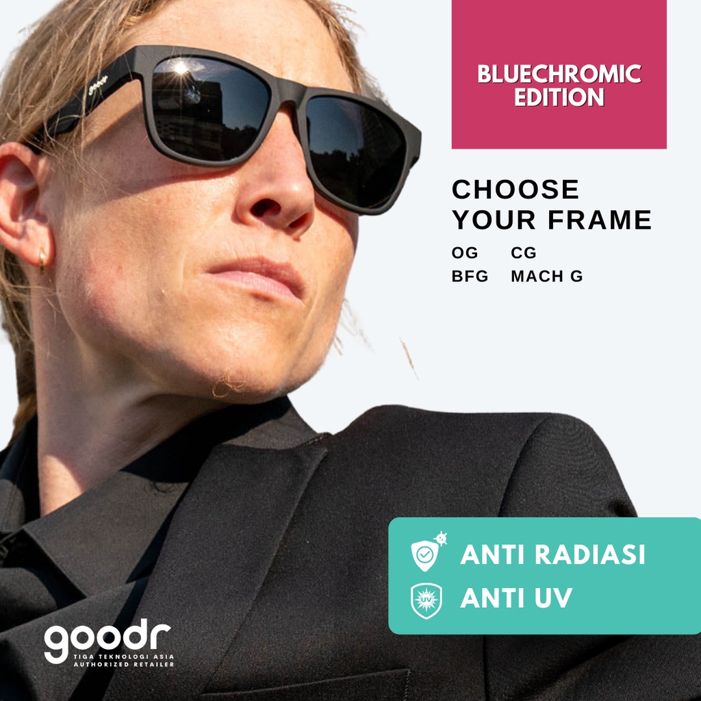 Blue Chromic Lenses for Goodrs (LUCK ONLY) | Shopee Philippines