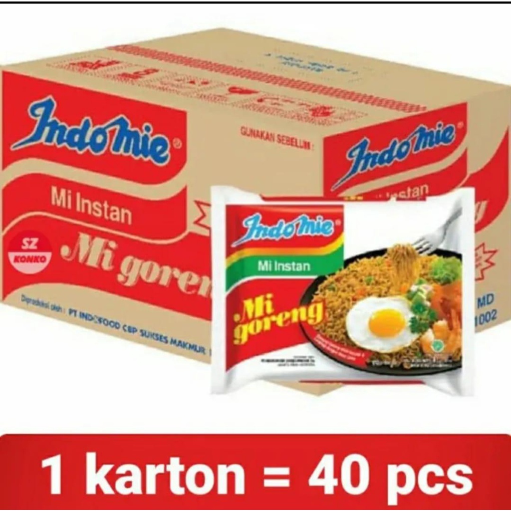 1 Box Indomie All Flavor Variants/ 1 Box Contains 40 Pcs | Shopee ...