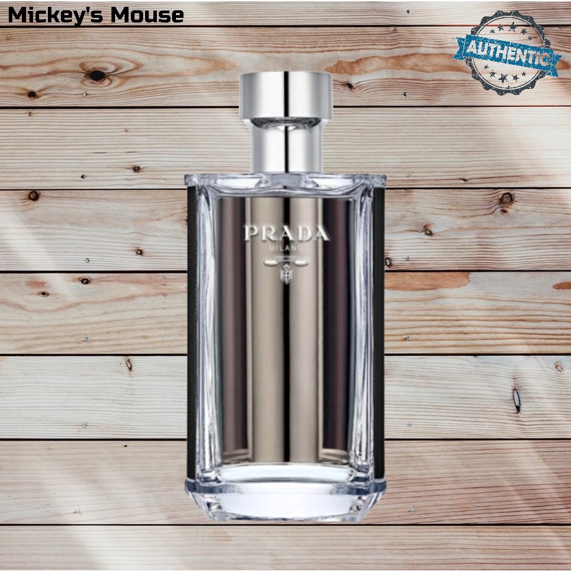 ORIGINAL Prada L'Homme Eau De Toilette Decant 1ml/2ml/3ml/4ml/5ml | Shopee Philippines
