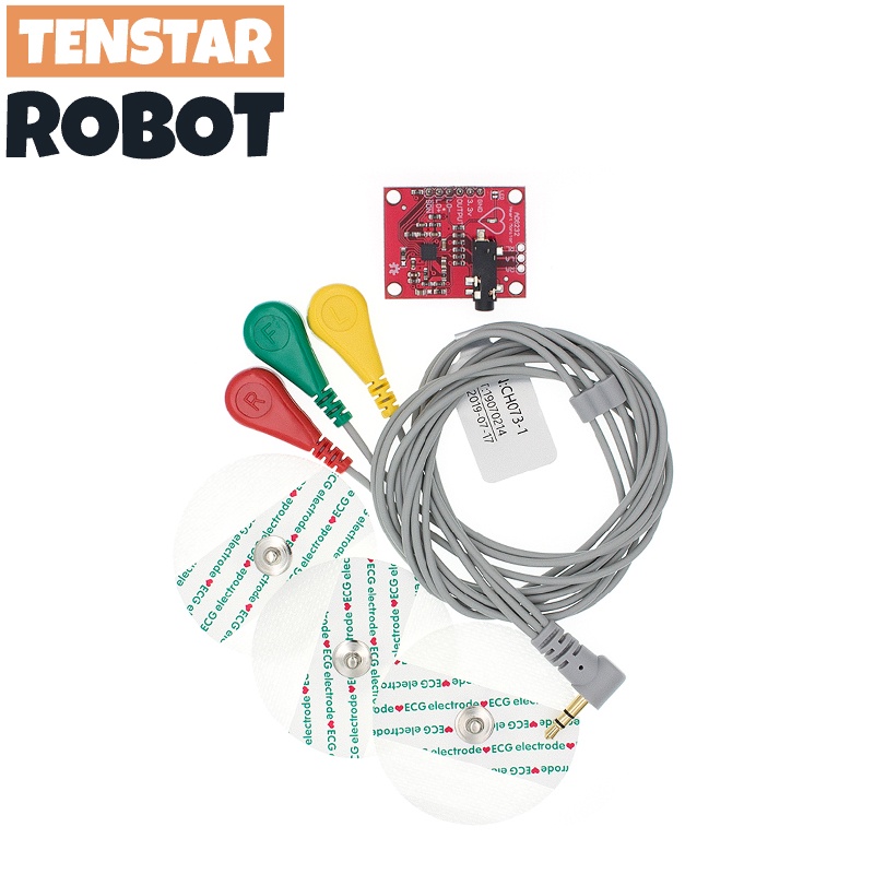 Ecg module AD8232 ecg measurement pulse heart ecg monitoring sensor ... Ecg module AD8232 ecg measurement pulse heart ecg monitoring sensor ...