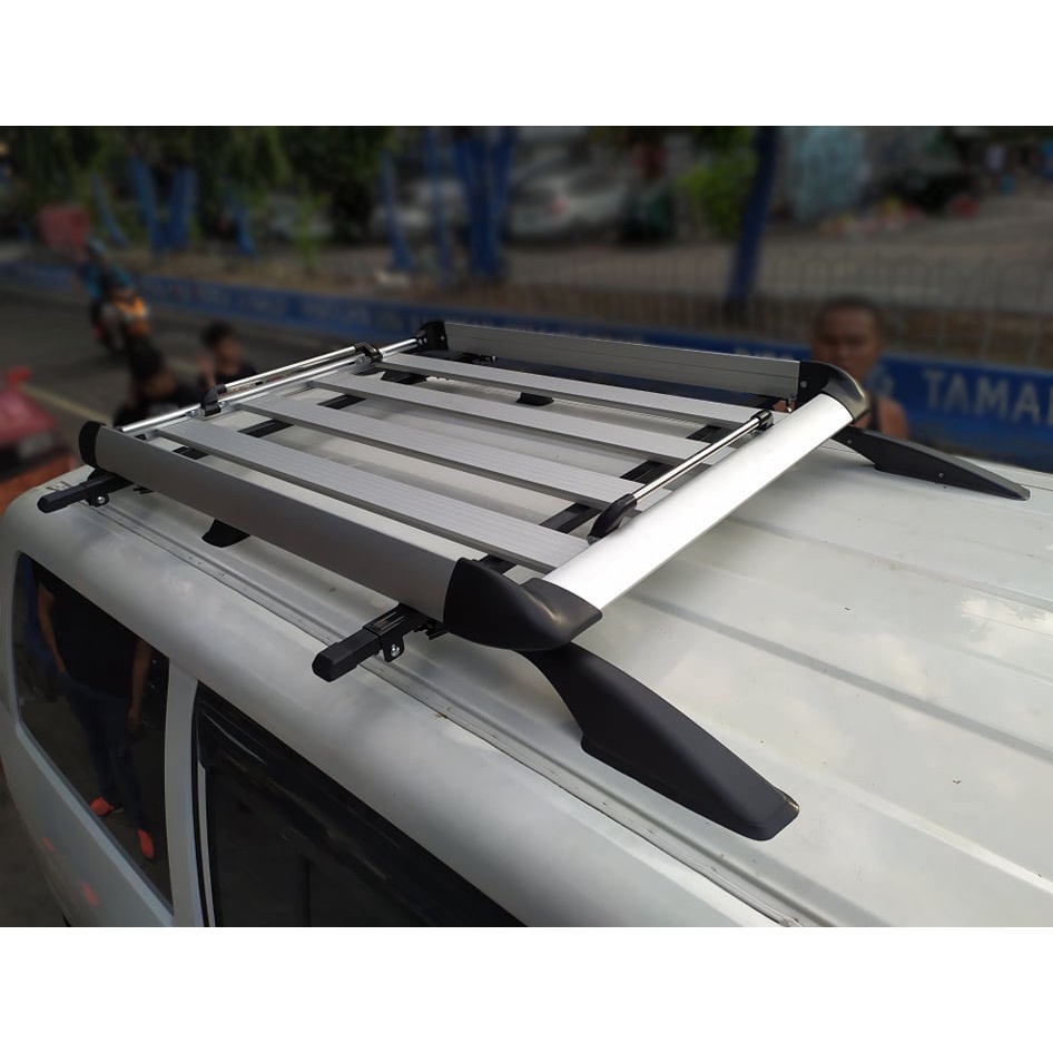 Roof rack Luggage Rack for Suzuki APV 38x50 Silver | Shopee Philippines