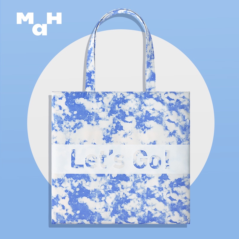 MAH Casual Style Tote Bag Large Capacity Shoulder Bag for School and ...