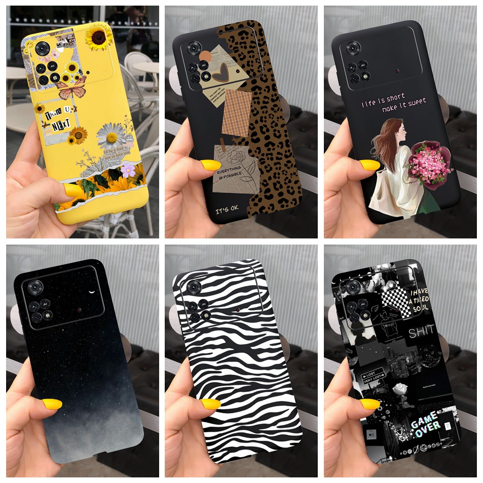 Xiaomi Poco M4 Pro / Poco M4 / Poco M4Pro 5G Fashion Sunflower Label ...